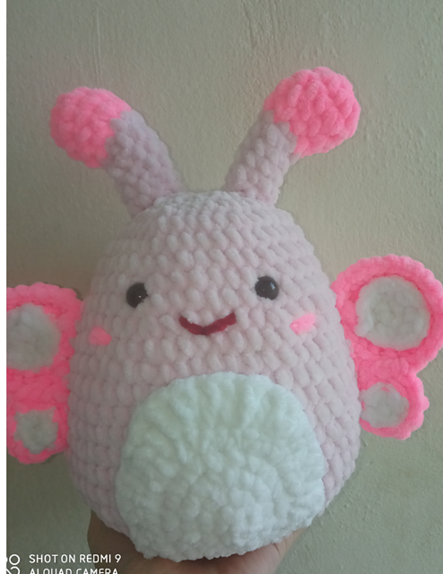 Ravelry: Crochet Butterfly squishmallow pattern by Etleva Llambris