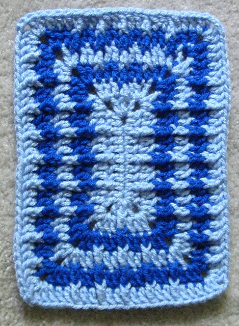 Ravelry: Front Post Rectangle Motif pattern by Kat Mcab