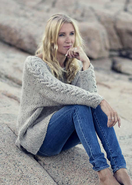 Ravelry: River Braid Sweater pattern by Kat