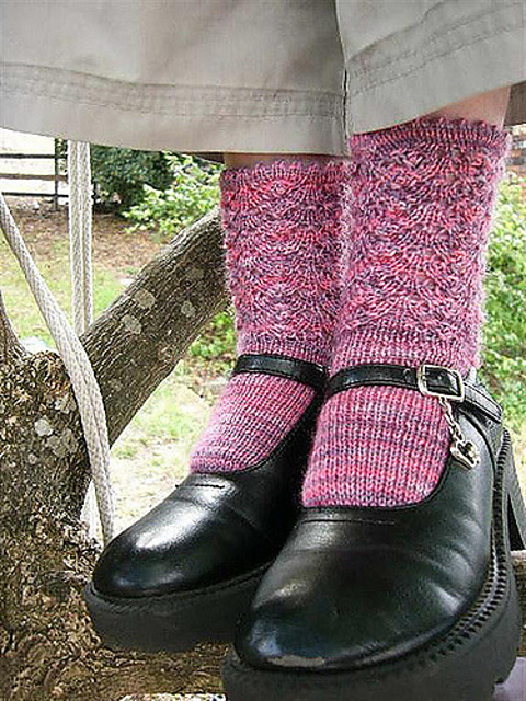 Ravelry: Little Mermaid Socks pattern by Katt Walker