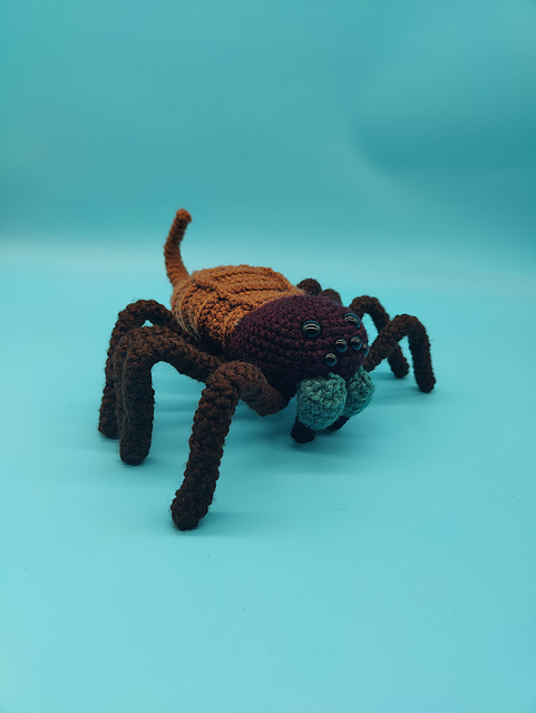 Ravelry: Attercopus (Prehistoric Spider) pattern by Katya McGuane