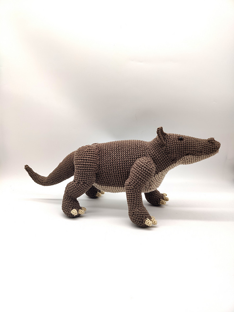 Ravelry: Pakicetus (Whale Ancestor) pattern by Katya McGuane