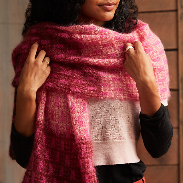 Ravelry: Floating Squares Wrap pattern by Amy Christoffers