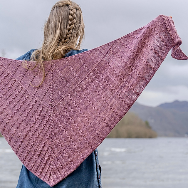 Ravelry: Pacific Crest Trail Shawl pattern by Kay Hopkins
