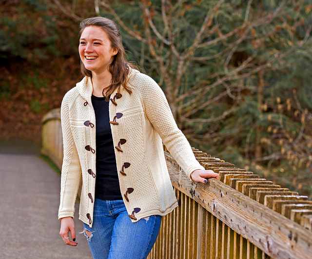 Ravelry: Mt. Hood Cardigan pattern by Kay Hopkins