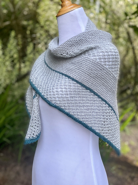 Ravelry: Silver Linings Shawl pattern by Kay Hopkins