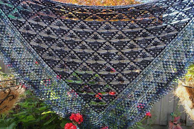 Ravelry: Tree of life shawl pattern by Kaye Adolphson