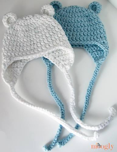 Ravelry: Polar Bear Hat pattern by Sarah Zimmerman