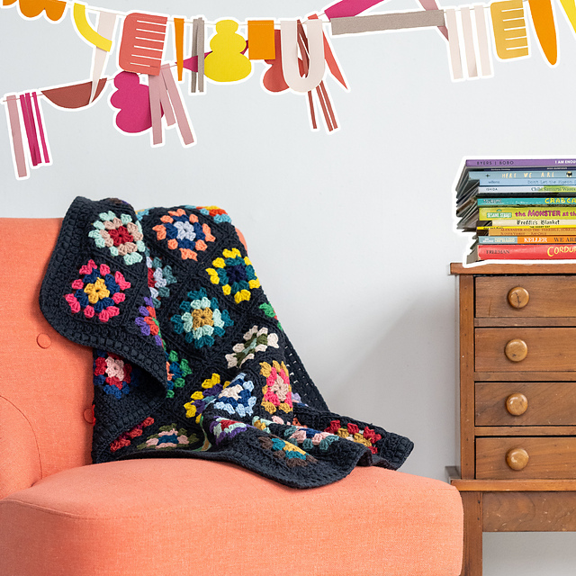 Ravelry: Granny Square Blanket pattern by Courtney Kelley