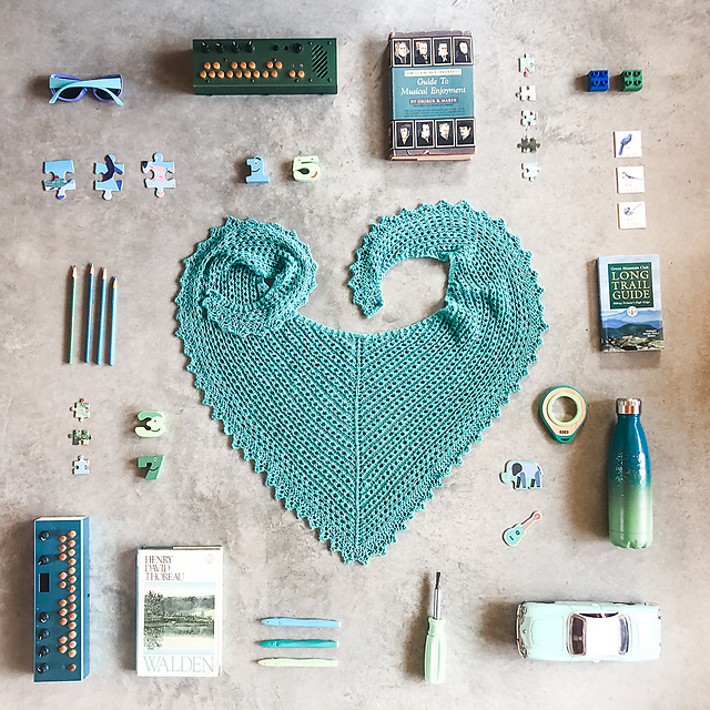 Ravelry: Lily of the Valley Shawl pattern by Courtney Kelley