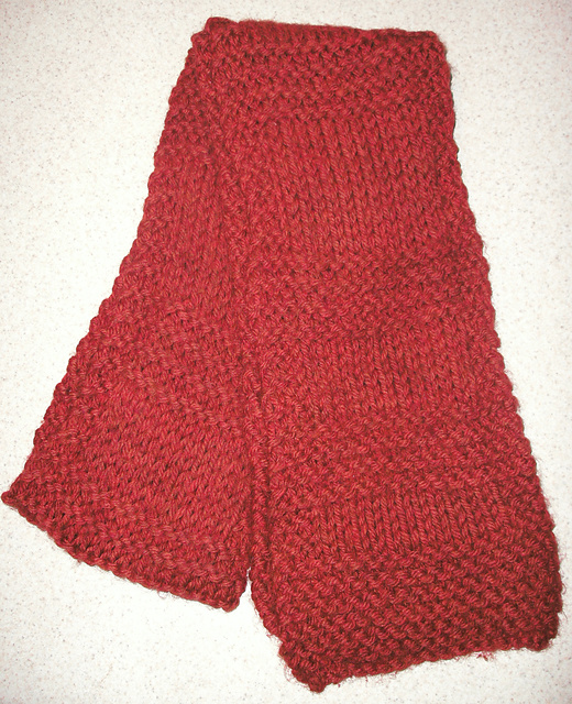 Ravelry: Simple Textured Scarf pattern by Kelli Nottingham