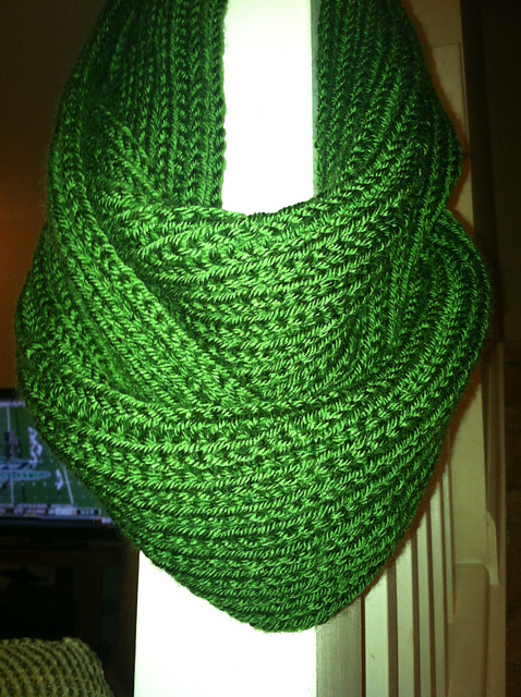 Ravelry: Kellie65's Brioche Infinity Scarf
