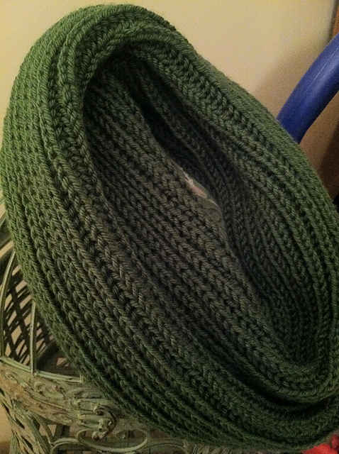 Ravelry: Kellie65's Brioche Infinity Scarf