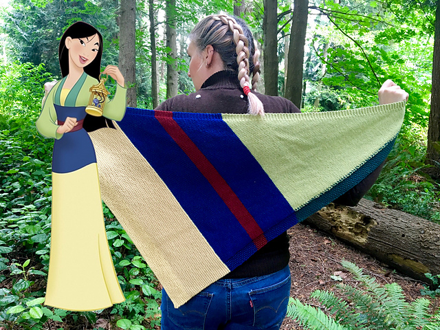 Ravelry: Warrior Shawl pattern by Kelly Spenhoff