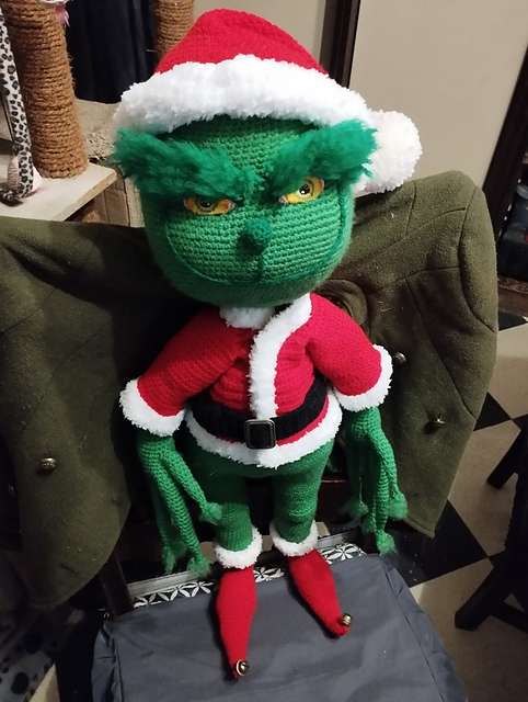 Ravelry: The Christmas Grouch pattern by The Crochet Crazy Crew