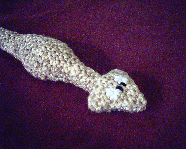 Ravelry: Amigurumi Planarian AKA Flatworm, Platyhelminthes Dugesia ...