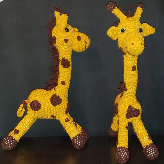 Ravelry: Stuffed giraffe pattern by Kendra's Crocheted Creations