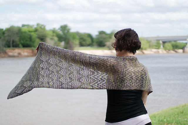 Ravelry: kephrenknitting's The Red River Wrap