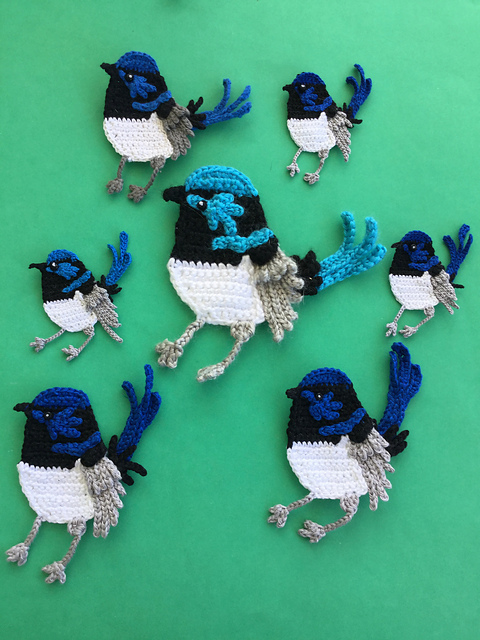 Ravelry: Blue Wren pattern by Kerri Brown