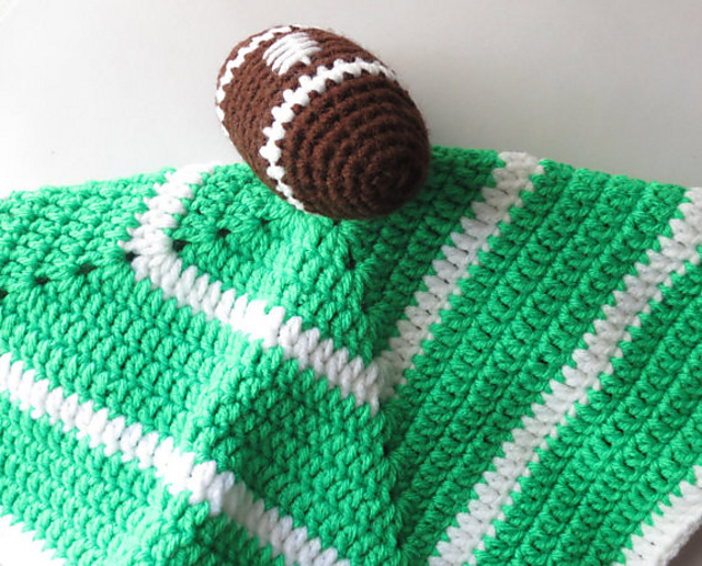 Ravelry: Football Lovie pattern by Alissa Clevenger