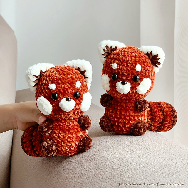 Ravelry: Jean the red panda pattern by Khuc cay