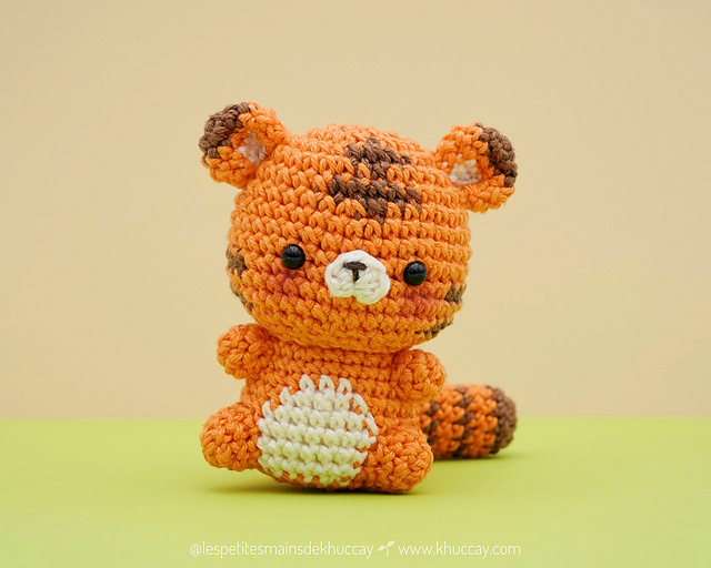 Ravelry: Tiger mini animals pattern by Khuc cay