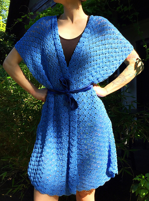 Ravelry: Ocean Breeze Kimono pattern by Kristin