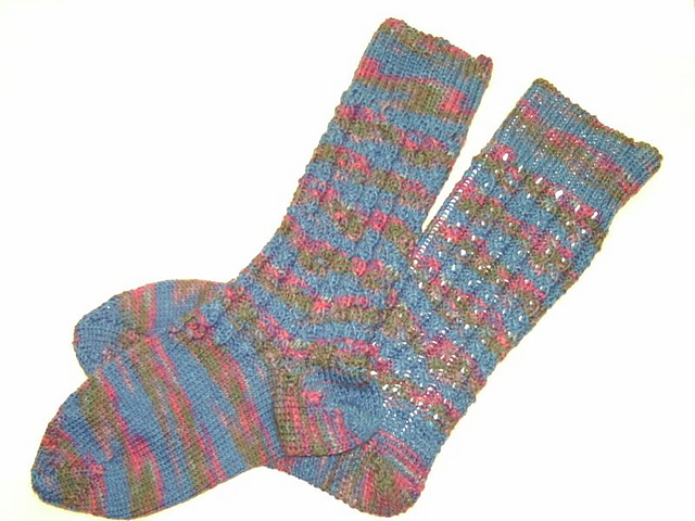 Ravelry: Mock Cable Socks pattern by Shawn Morris