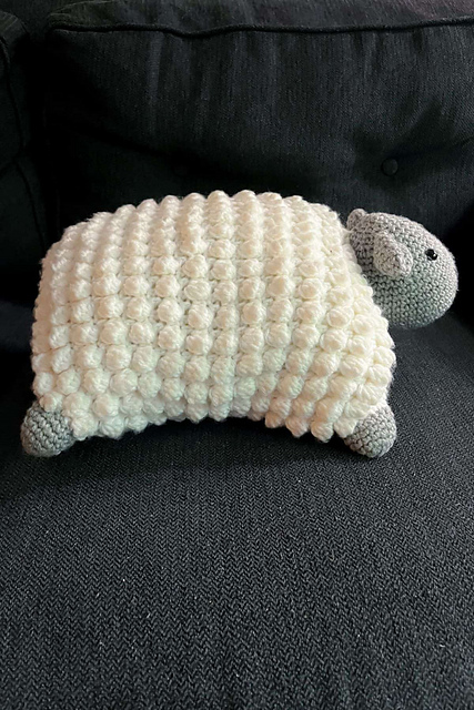 Ravelry: Sheep Pillow pattern by Kimberly Arenas/The Caffeinated Snail