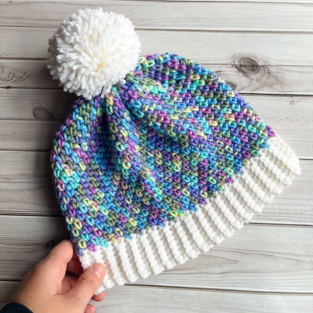 Ravelry: Crochet Moss Stitch Hat pattern by Kimberly Arenas/The ...