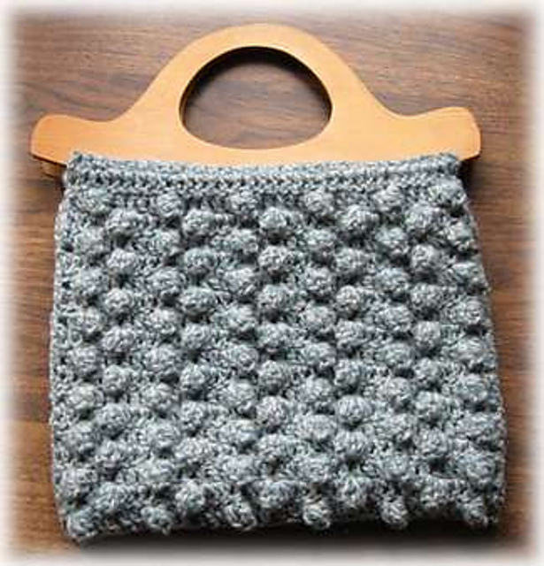 Ravelry: Crocheted Bobble Purse pattern by Jane Lake