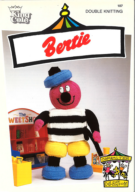 Ravelry: 0107 KC Bertie Bassett pattern by King Cole Ltd