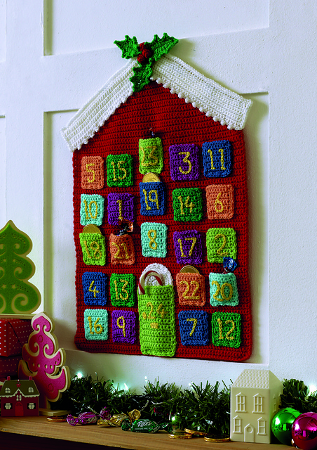 Ravelry: BKXMASC01 House Advent Calendar pattern by King Cole Ltd