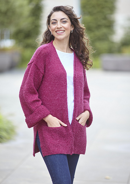 Ravelry: 6456 Sweater and Cardigan pattern by King Cole Ltd