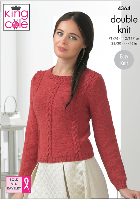 Ravelry: 4364 Sweaters pattern by King Cole Ltd