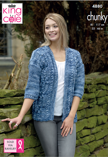 Ravelry: 4880 Jackets pattern by King Cole Ltd