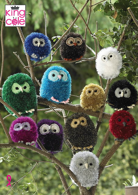 Ravelry: 9022 Tinsel Owl pattern by King Cole Ltd