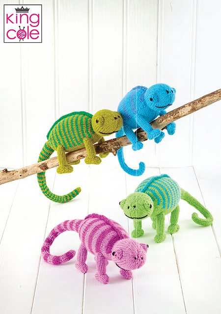 Ravelry: 9162 Chameleons pattern by King Cole Ltd
