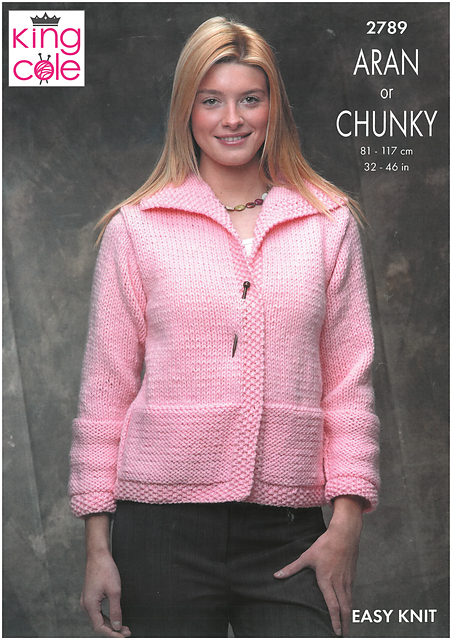 Ravelry: 2789 Jacket and Sweater pattern by King Cole Ltd