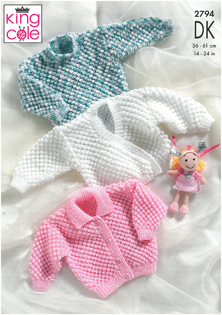 Ravelry: 2794 Sweater, Jacket, and Crossover Cardigan pattern by King ...