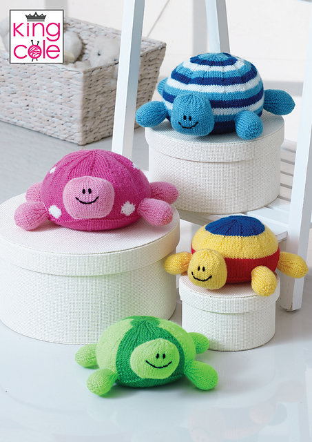 Ravelry: 9043 Tortoises pattern by King Cole Ltd