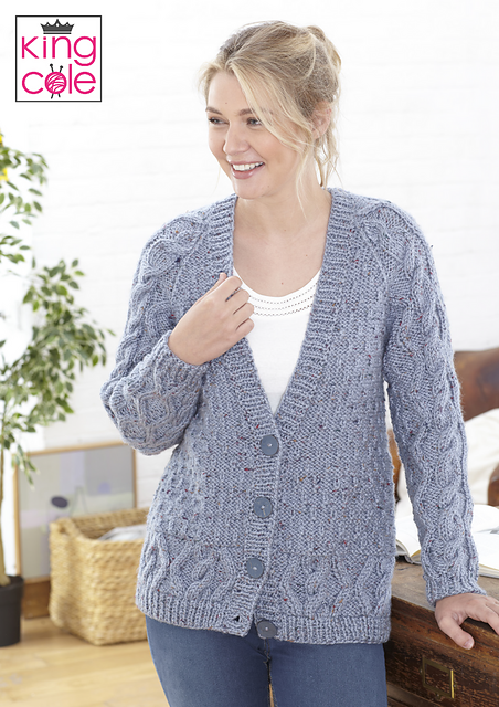 Ravelry: 5522 Cardigans pattern by King Cole Ltd