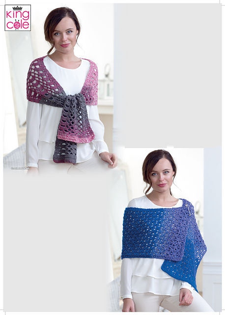 Ravelry: Carousel Scarves v1 pattern by King Cole Ltd