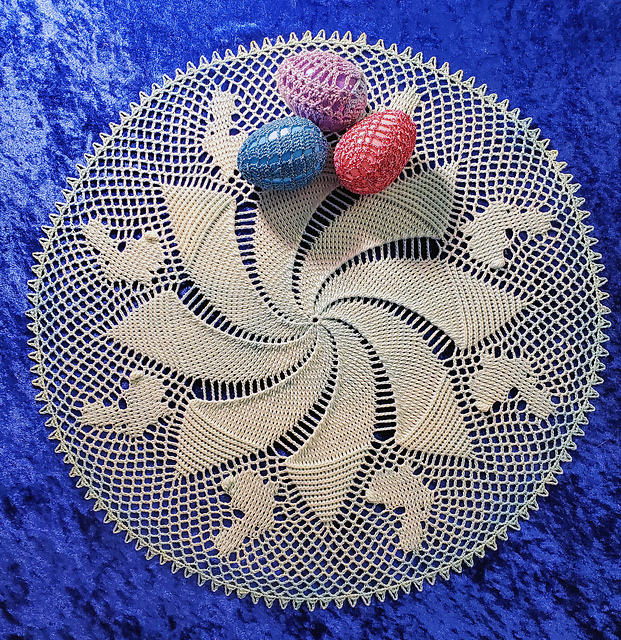 Ravelry: Cotton-tail Pinwheel pattern by Jeannie K. Kious