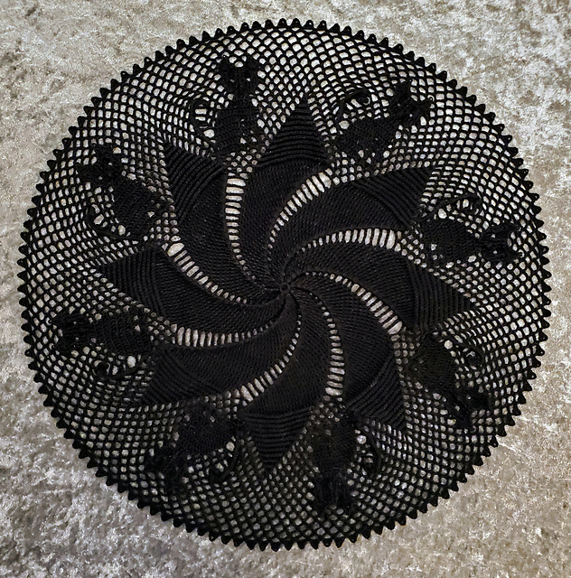 Ravelry: Shadow Cat Pinwheel pattern by Jeannie K. Kious