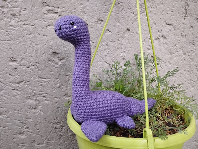 Ravelry: Lil' Nessie (Loch Ness Monster) pattern by KirinKrafts