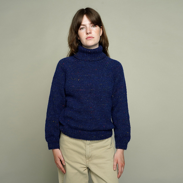 Ravelry: Hamnö Sweater Turtleneck pattern by Kit Couture