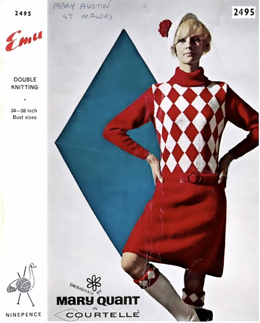 Ravelry: Dress, Hat and Socks Outfit 2495 pattern by Mary Quant