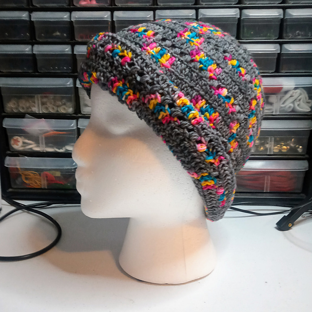 Ravelry: Meteorite's Delight MB Hat pattern by Adrian Canfield