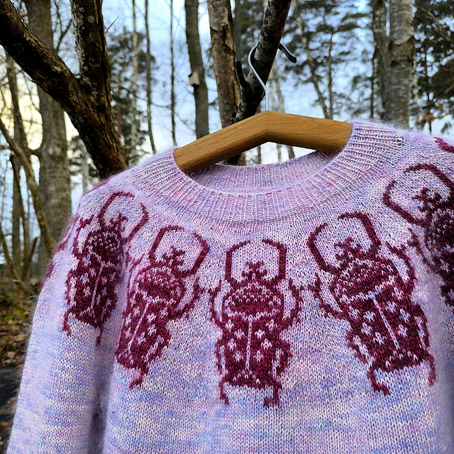 Ravelry: Ekoxe sweater pattern by Klara Cecilia